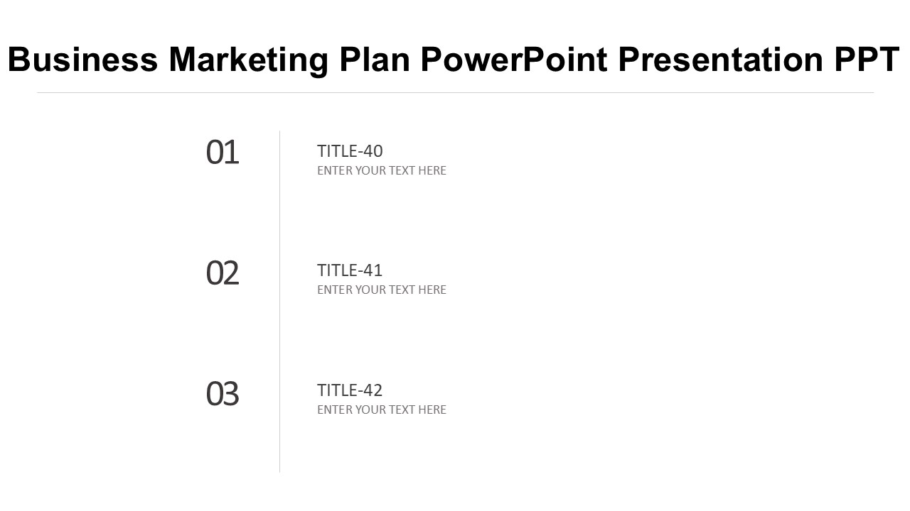 Business Marketing Plan PowerPoint Presentation PPT - PPTUniverse