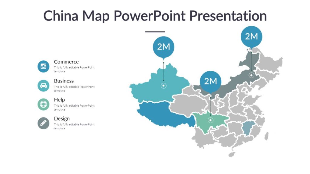 China Map PowerPoint Presentation - PPTUniverse