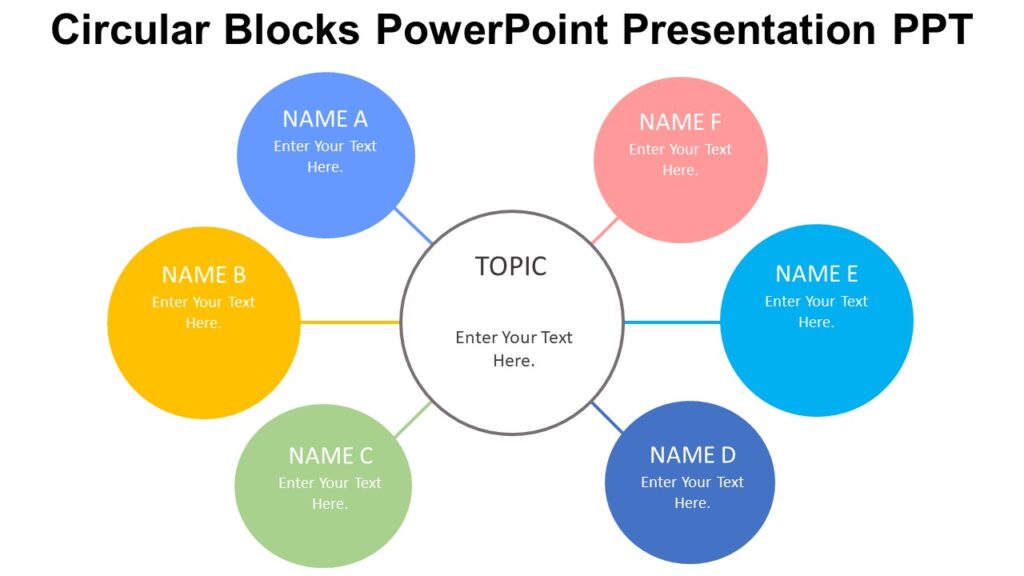 Circular Blocks PowerPoint Presentation PPT - PPTUniverse