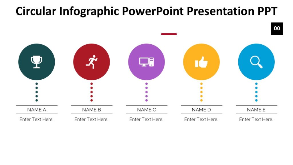Circular Infographic PowerPoint Presentation PPT : 100% Editable PPTx