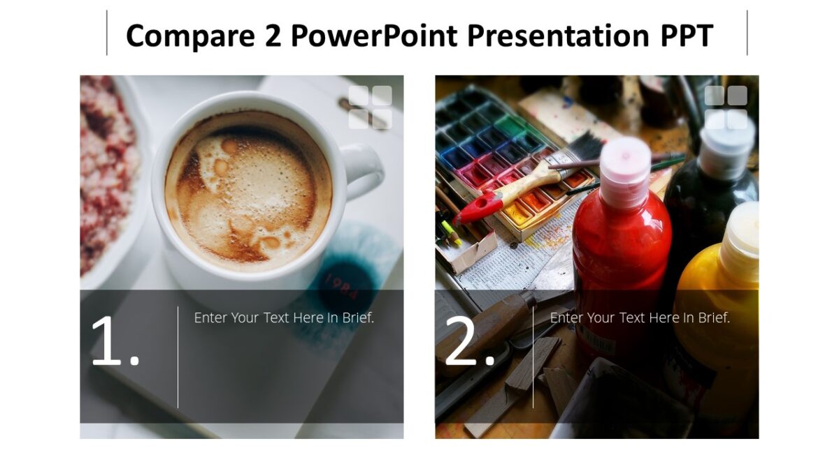 Compare 2 PowerPoint Presentation PPT - PPTUniverse