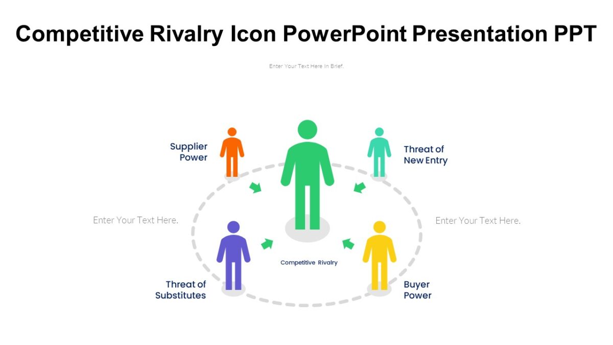 Competitive Rivalry Icon PowerPoint Presentation PPT : 100% Editable PPTx