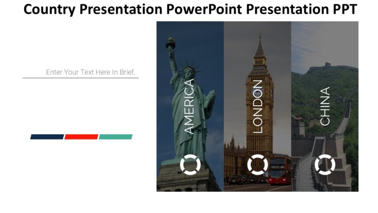 Country Presentation PowerPoint Presentation PPT : 100% Editable PPTx