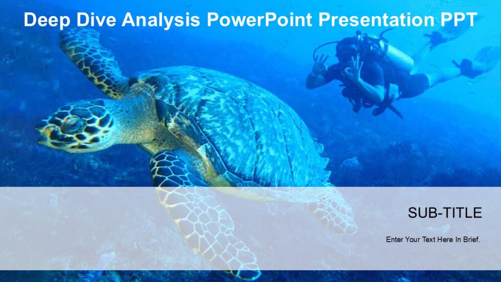 Deep Dive Analysis PowerPoint Presentation PPT - PPTUniverse