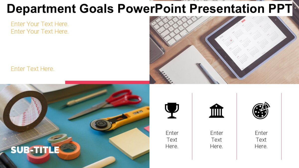 Department Goals PowerPoint Presentation PPT - PPTUniverse