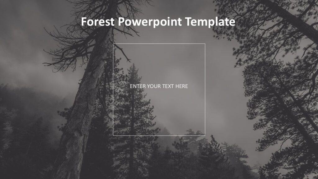 Forest Powerpoint Template - PPTUniverse