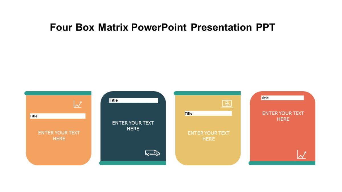 Four Box Matrix PowerPoint Presentation PPT - PPTUniverse