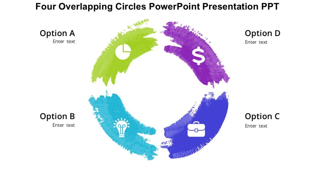 Four Overlapping Circles PowerPoint Presentation PPT - PPTUniverse