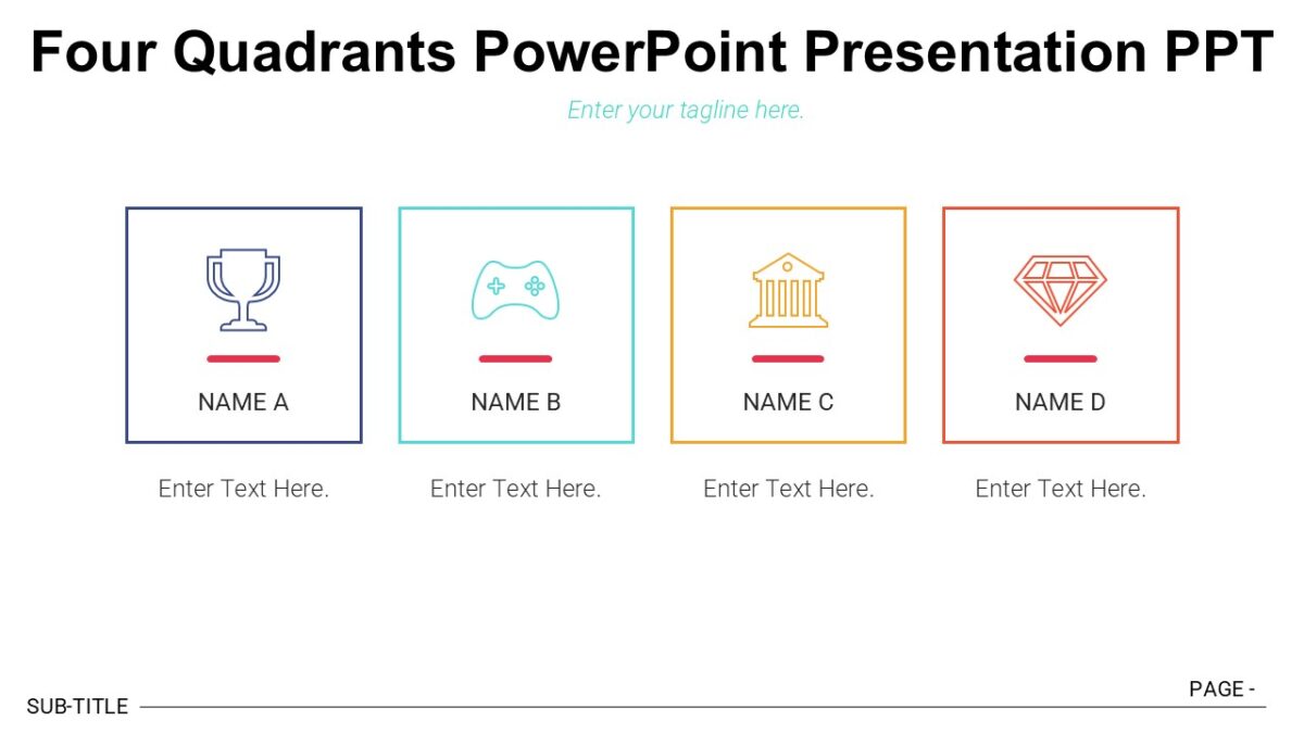 Four Quadrants PowerPoint Presentation PPT - PPTUniverse