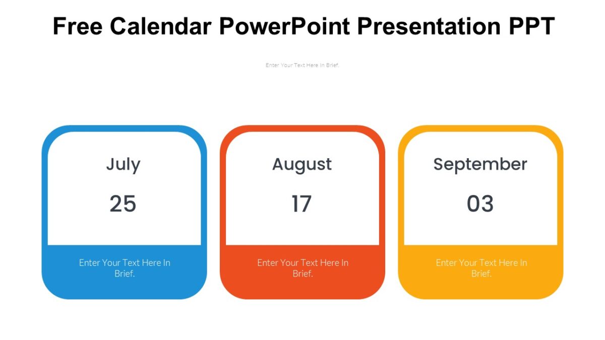 Free Calendar PowerPoint Presentation PPT - PPTUniverse