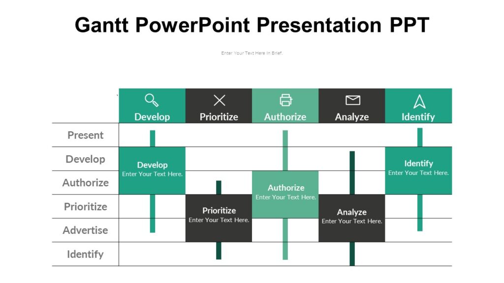 Gantt PowerPoint Presentation PPT - PPTUniverse