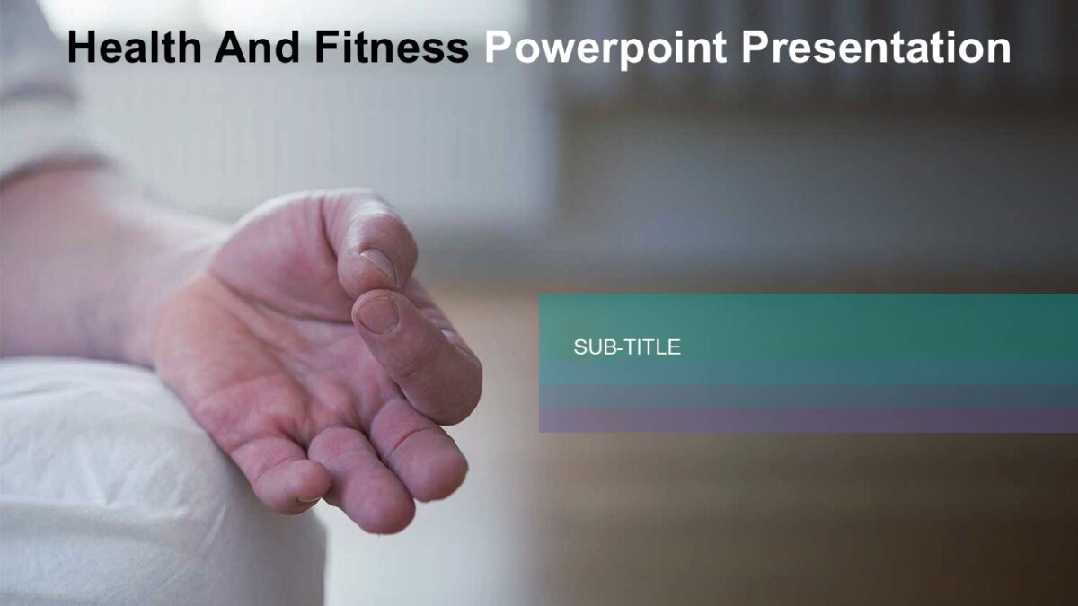 Health And Fitness Powerpoint Presentation - PPTUniverse