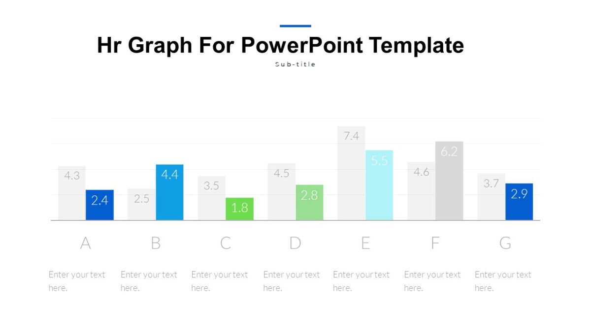 Hr Graph For PowerPoint Template - PPTUniverse