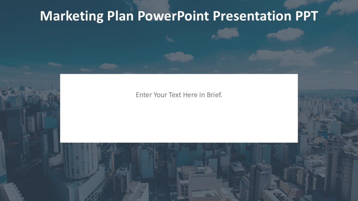 Marketing Plan PowerPoint Presentation PPT - PPTUniverse