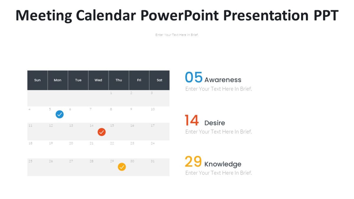 Meeting Calendar PowerPoint Presentation PPT - PPTUniverse