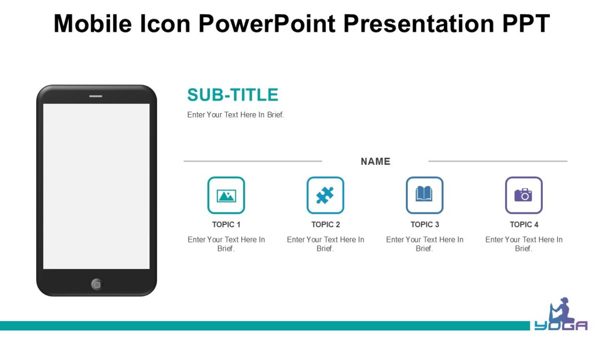Mobile Icon PowerPoint Presentation PPT - PPTUniverse