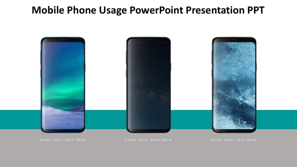 Mobile Phone Usage PowerPoint Presentation PPT : 100% Editable PPTx