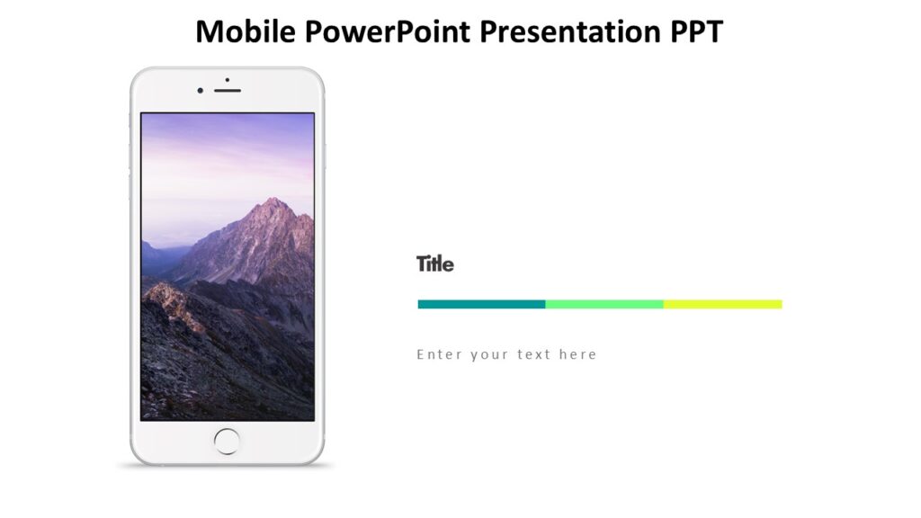 Mobile PowerPoint Presentation PPT - PPTUniverse