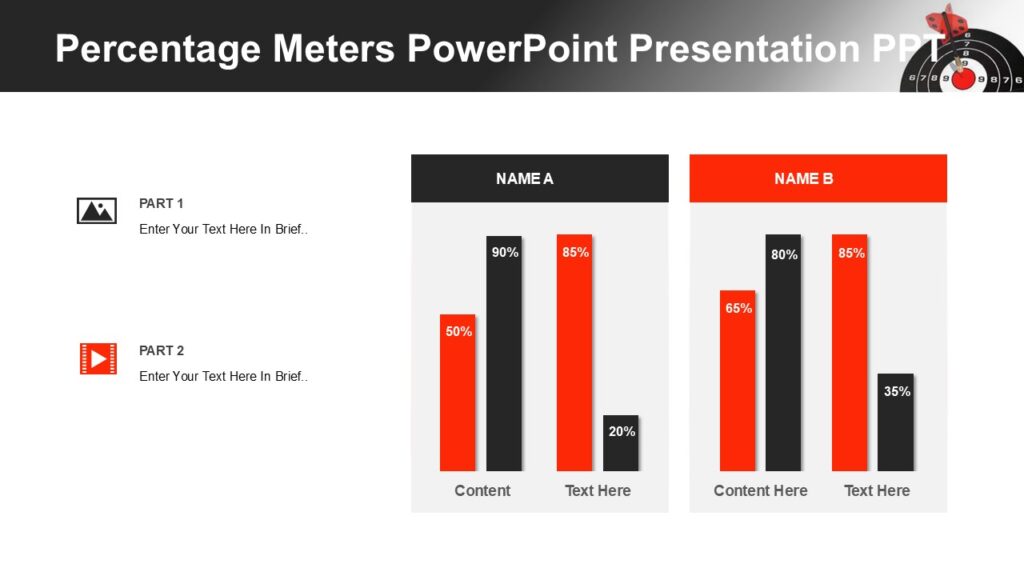 Percentage Meters PowerPoint Presentation PPT - PPTUniverse