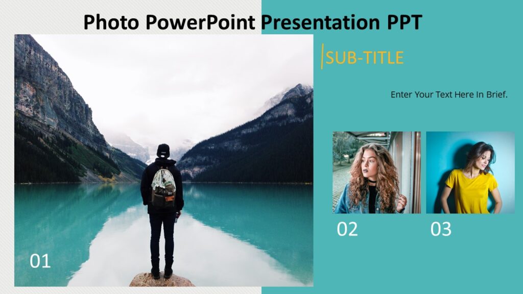 Photo PowerPoint Presentation PPT : 100% Editable PPTx