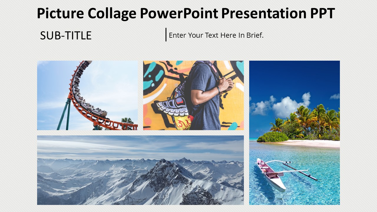 Picture Collage PowerPoint Presentation PPT - PPTUniverse