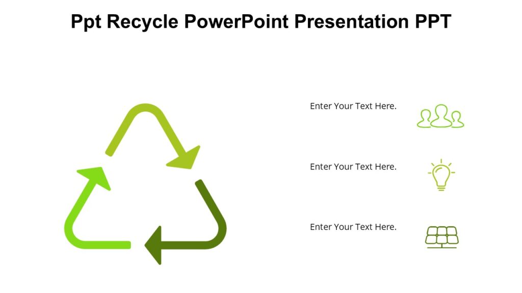 Ppt Recycle PowerPoint Presentation PPT - PPTUniverse