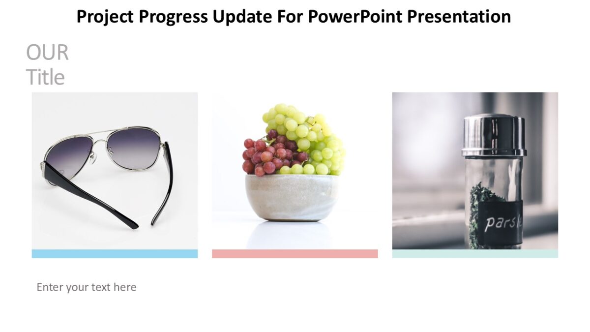 Project Progress Update For PowerPoint Presentation : 100% Editable PPTx