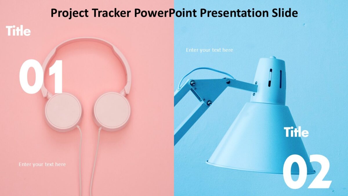Project Tracker PowerPoint Presentation Slide - PPTUniverse