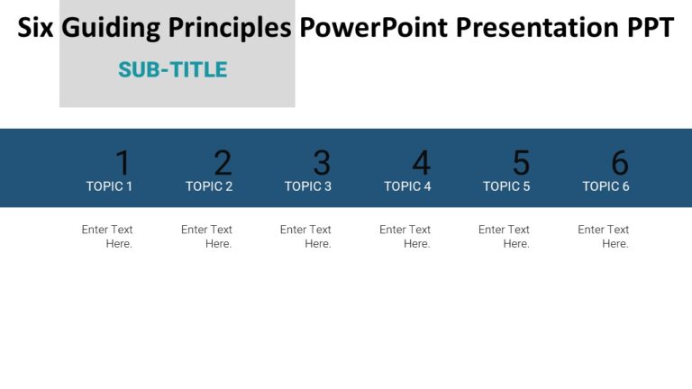 Six Guiding Principles PowerPoint Presentation PPT - PPTUniverse