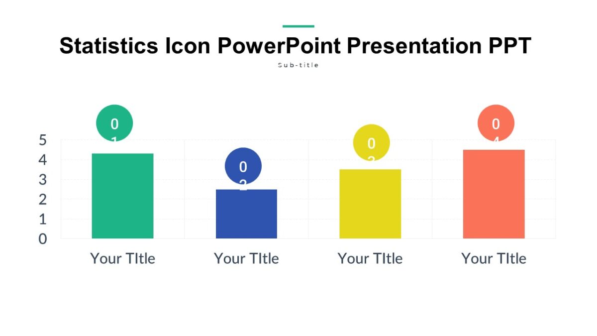 Statistics Icon PowerPoint Presentation PPT : 100% Editable PPTx