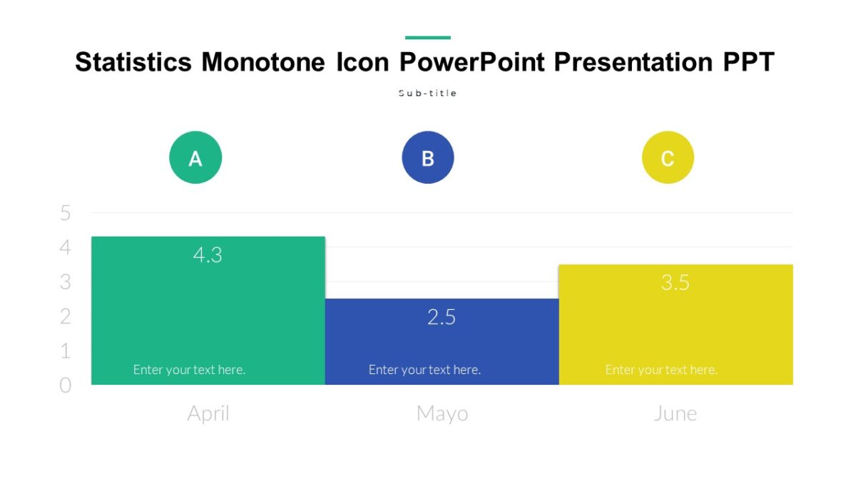 Statistics Monotone Icon PowerPoint Presentation PPT - PPTUniverse
