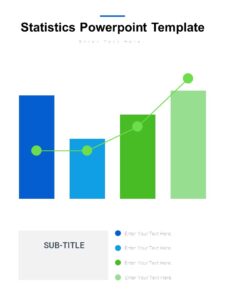 Statistics Powerpoint Template : 100% Editable PPTx