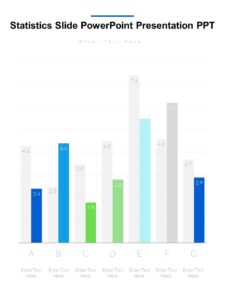 Statistics Slide PowerPoint Presentation PPT : 100% Editable PPTx