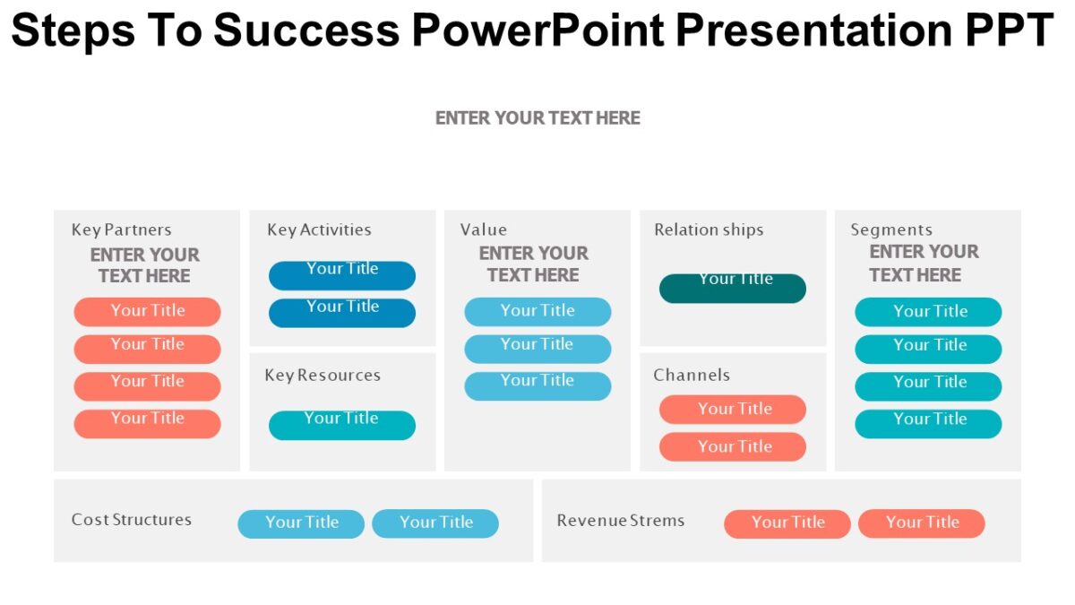 Steps To Success PowerPoint Presentation PPT - PPTUniverse