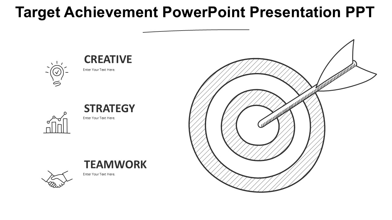 Target Achievement PowerPoint Presentation PPT - PPTUniverse