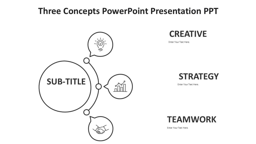 Three Concepts PowerPoint Presentation PPT - PPTUniverse