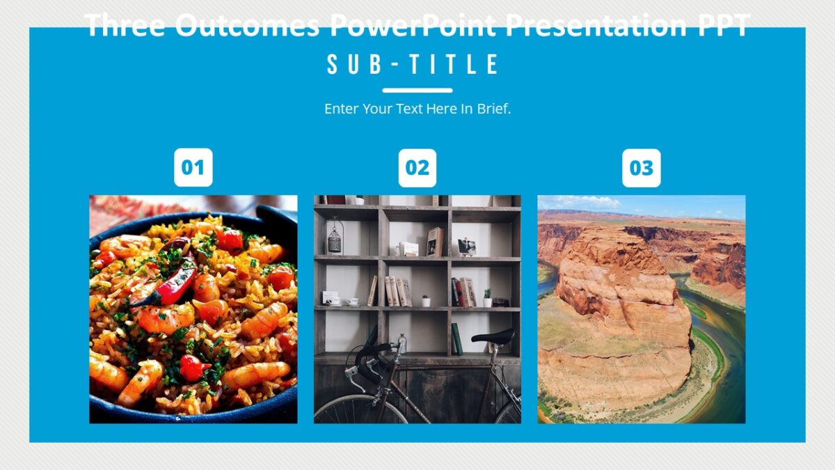 Three Outcomes PowerPoint Presentation PPT - PPTUniverse