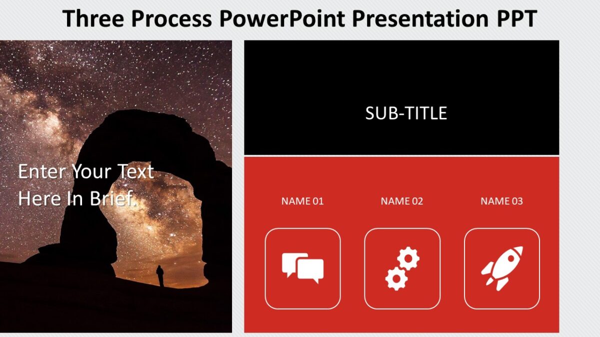 Three Process PowerPoint Presentation PPT - PPTUniverse
