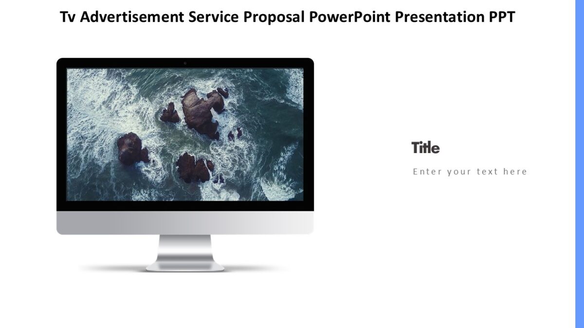 Tv Advertisement Service Proposal PowerPoint Presentation PPT - PPTUniverse