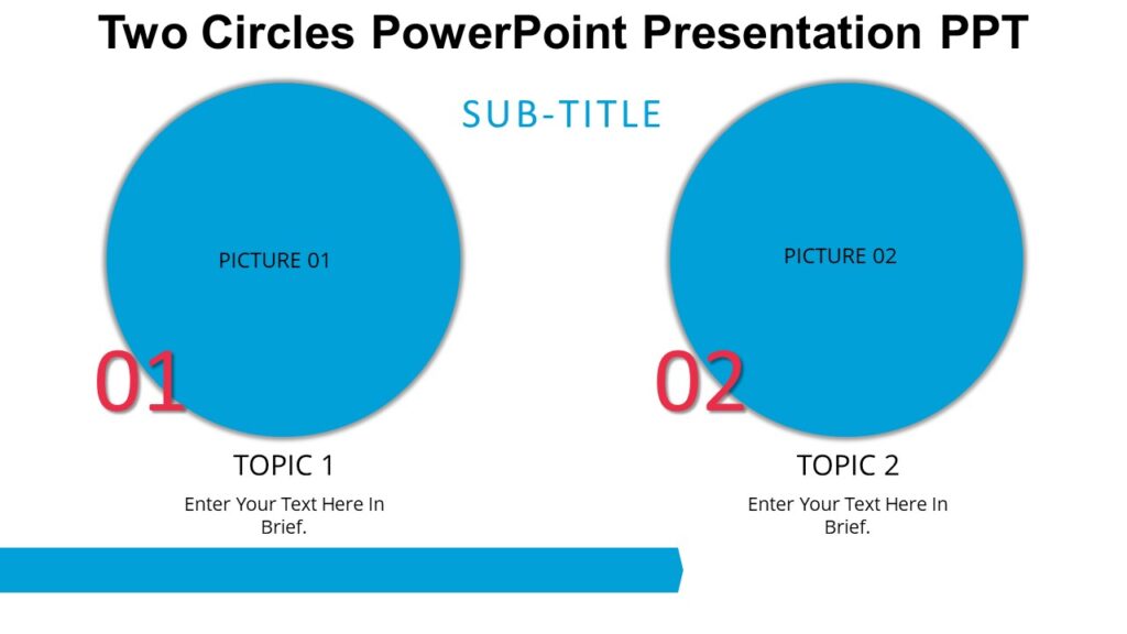 Two Circles PowerPoint Presentation PPT - PPTUniverse