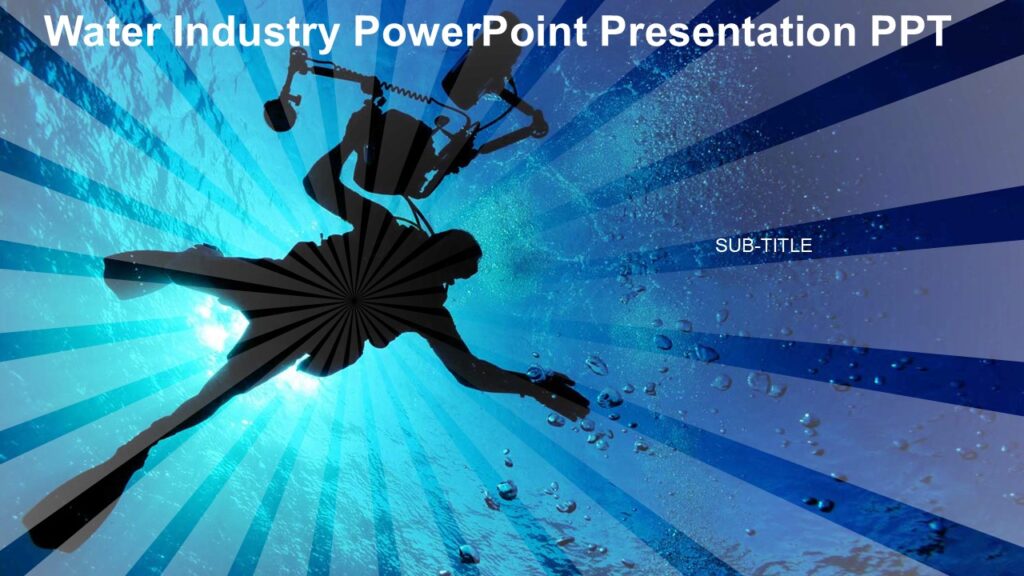 Water Industry PowerPoint Presentation PPT : 100% Editable PPTx