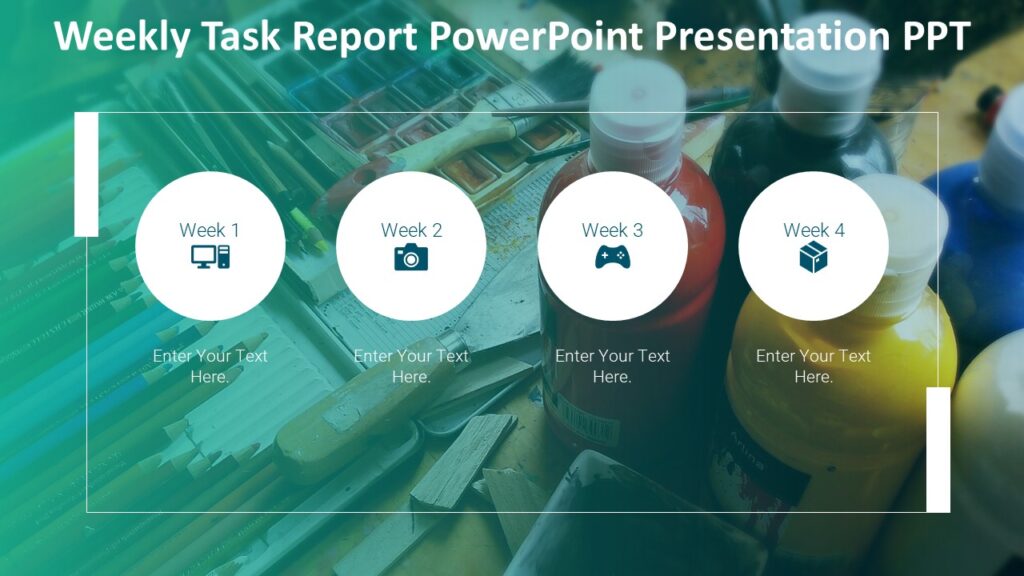 Weekly Task Report PowerPoint Presentation PPT - PPTUniverse