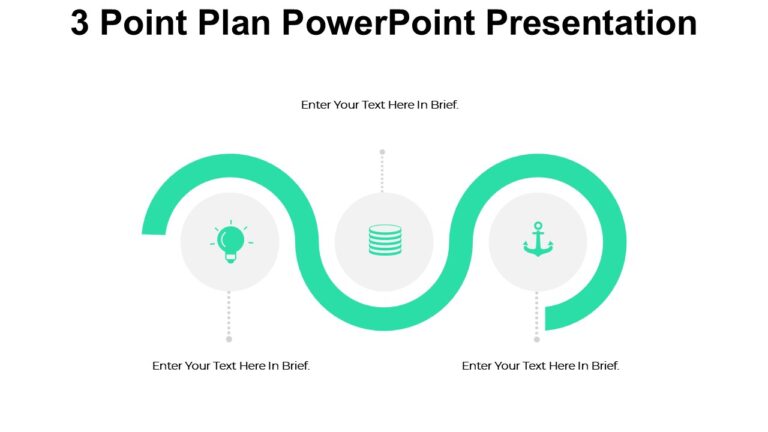 3 Point Plan PowerPoint Presentation - PPTUniverse