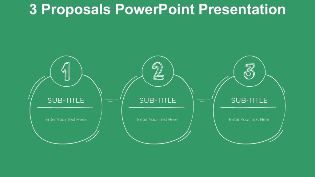 3 Proposals PowerPoint Presentation - PPTUniverse