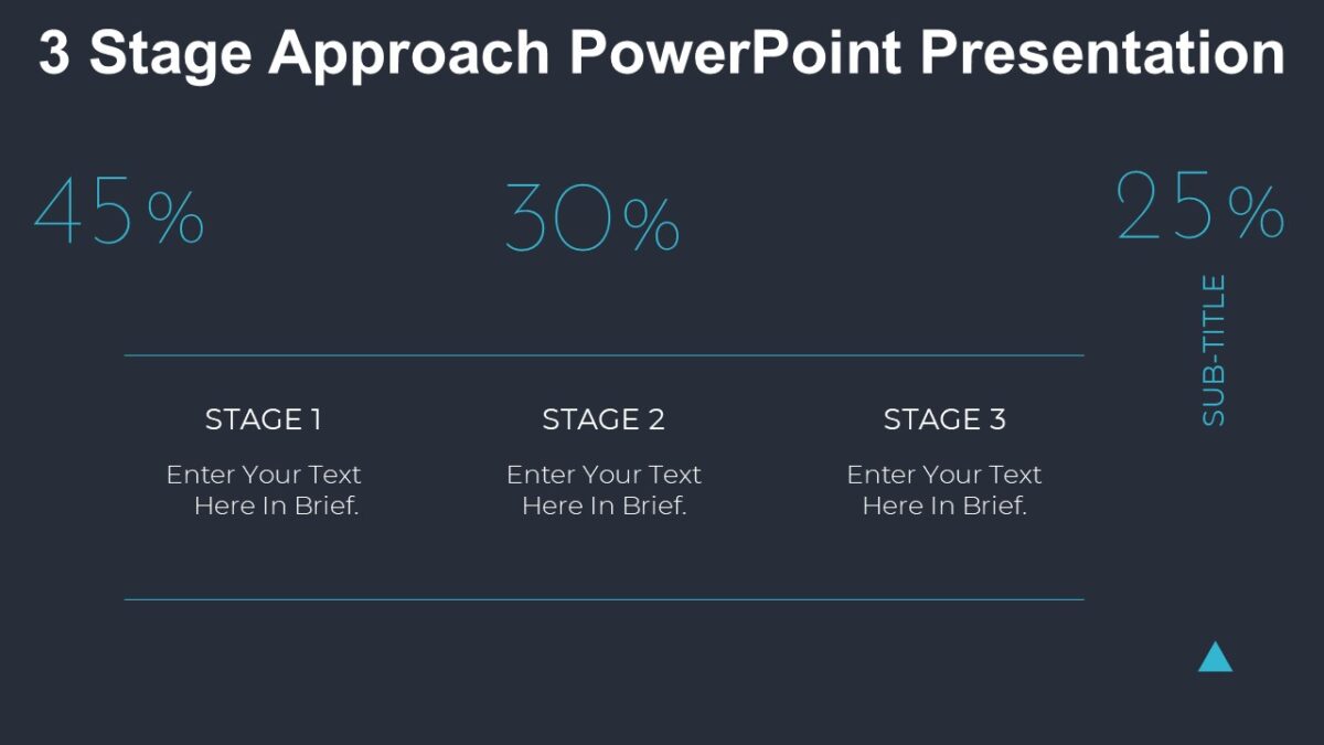 3 Stage Approach PowerPoint Presentation - PPTUniverse