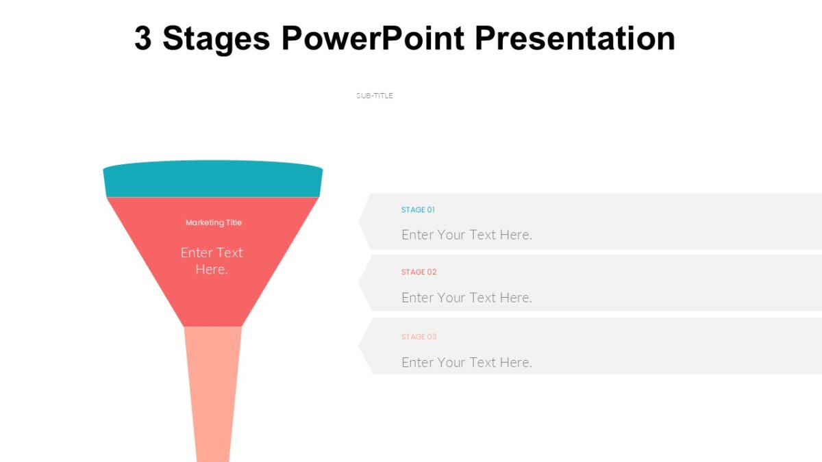 3 Stages PowerPoint Presentation - PPTUniverse
