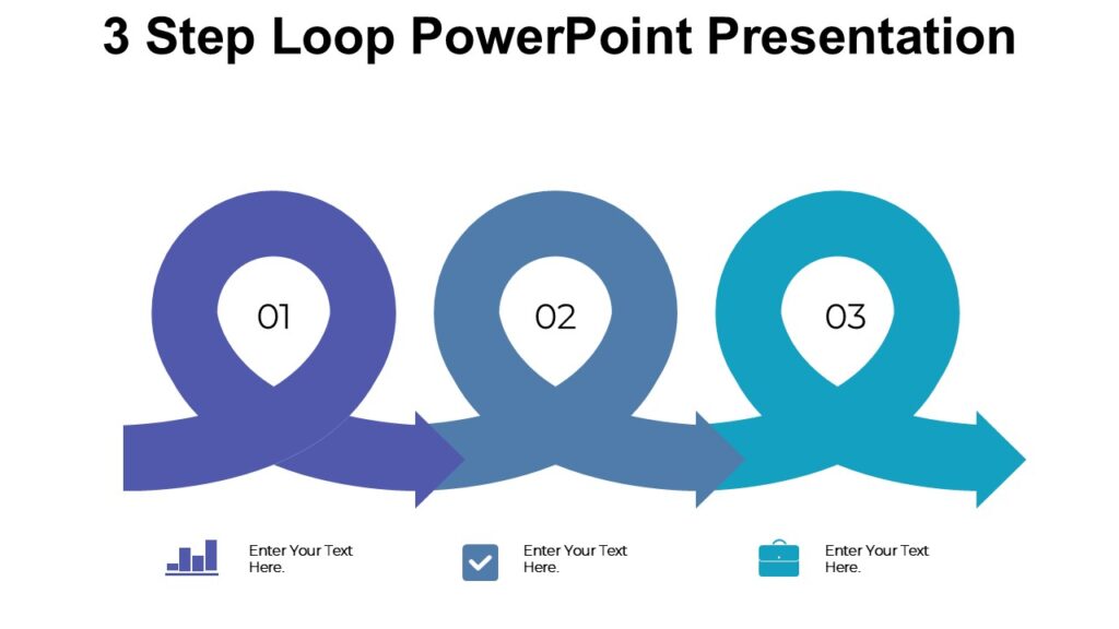 3 Step Loop PowerPoint Presentation - PPTUniverse