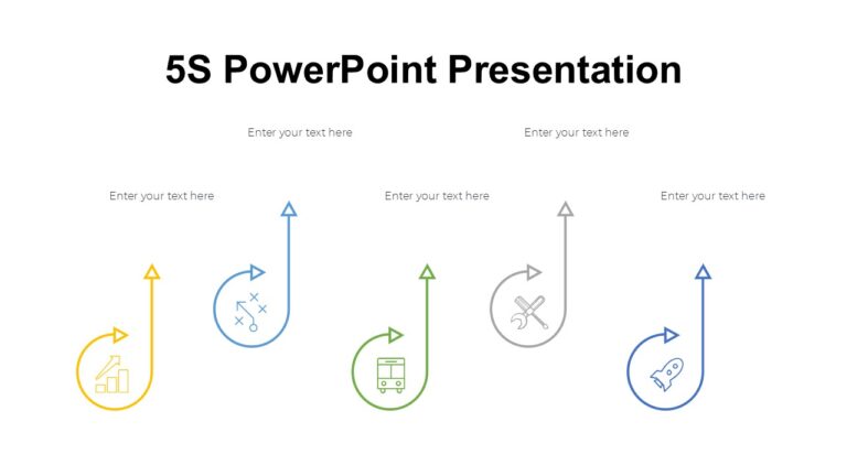5S PowerPoint Presentation : 100% Editable PPTx