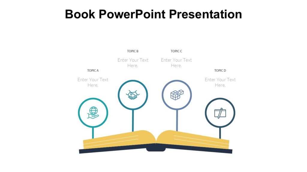 Book PowerPoint Presentation : 100% Editable PPTx