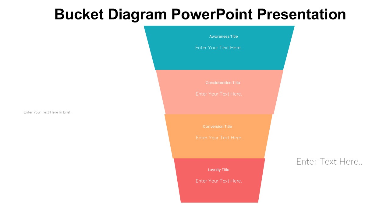 Bucket Diagram PowerPoint Presentation - PPTUniverse